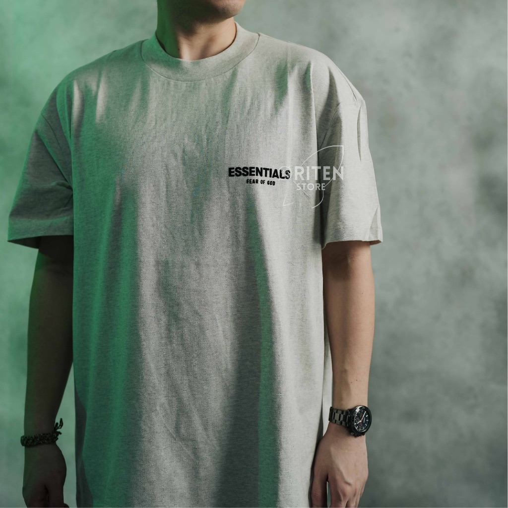 Jual Essentials FOG SS22 Tee Light Oatmeal Original / Fear Of God ...
