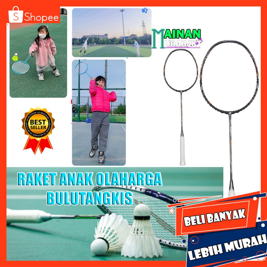 Jual MAINAN ANAK RAKET YOREX BULU TANGKIS BADMINTON ALAT OLAHRAGA RAKET ...