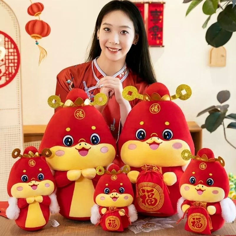 Jual READY Boneka Ular Angpao CNY Imlek 2025 Chinese New Year ...