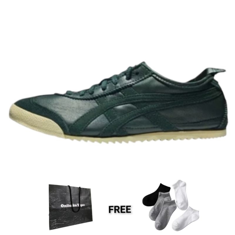 Jual Sepatu onitsuka tiger Mexico 66 Japan deluxe green | Shopee Indonesia