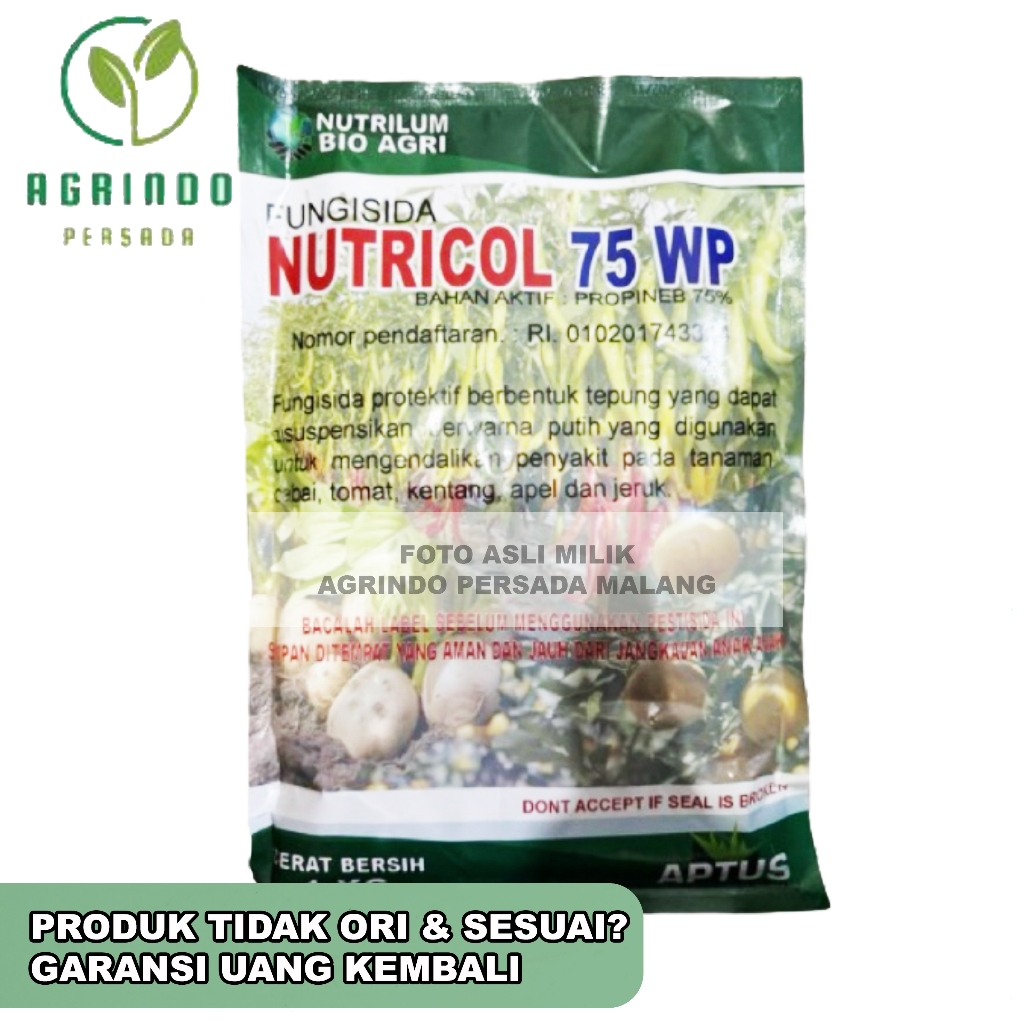 Jual Fungisida Nutricol 75WP 1Kg | Nutricol 1 Kg | Fungisida Sejenis ...