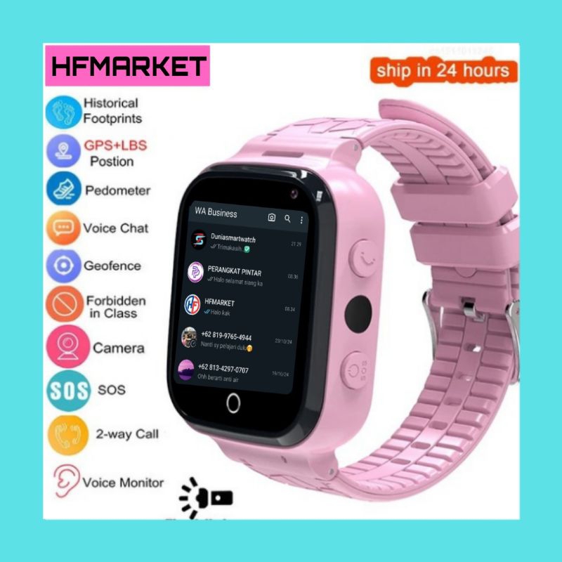 Jual Jam Tangan Aimo Pintar Smartwatch Y68 D20 Anak Smartwatch Anak Jam ...