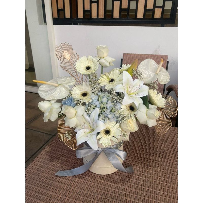 Jual Bloom Box Flowers for Graduation, Sempro, Birthday Gift | Shopee ...