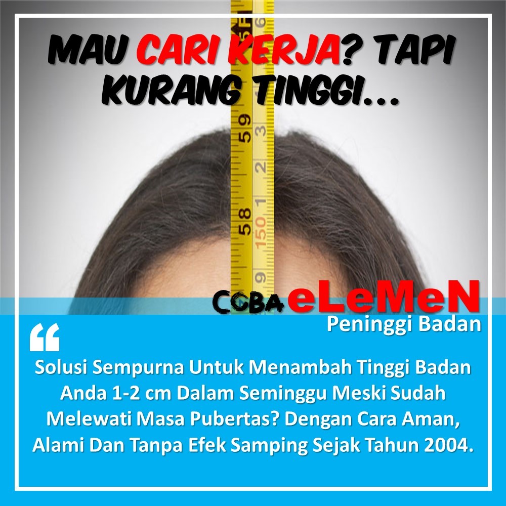 Jual Solusi Alami Tambah Tinggi Badan Alat Terapi eLeMeN Peninggi Badan | Shopee Indonesia