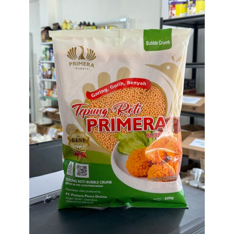 Jual Primera tepung roti bubble crumb 500Gr | Shopee Indonesia