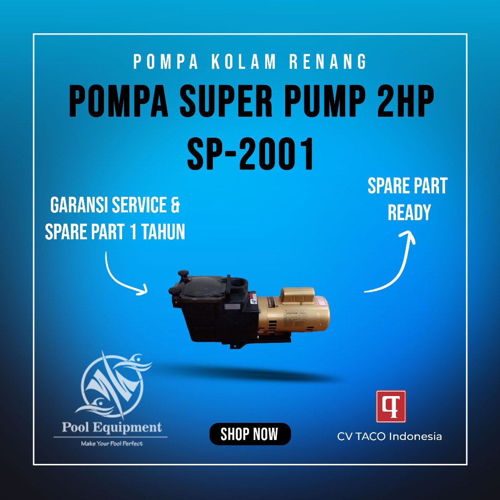 Jual Pompa Super Pump 2HP - Model SP2001 | Shopee Indonesia
