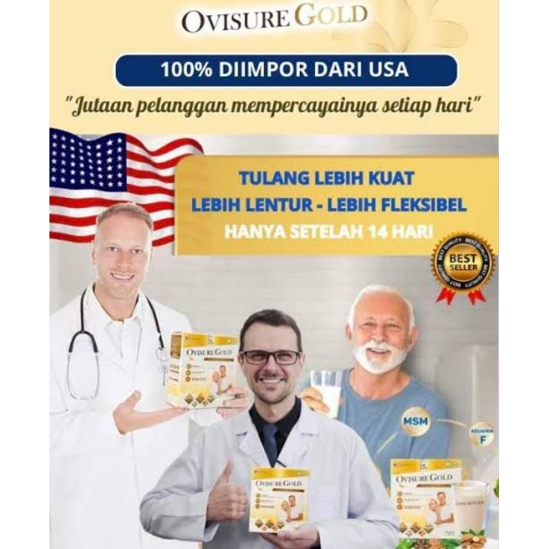 Jual PAKET 8 BOX OVISURE GOLD MILK BPOM HALAL, SUSU KESEHATAN UNTUK ...