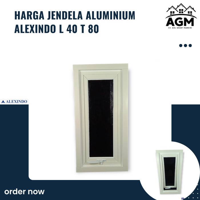 Jual Harga Jendela Aluminium Alexindo L 40 T 80 | Shopee Indonesia