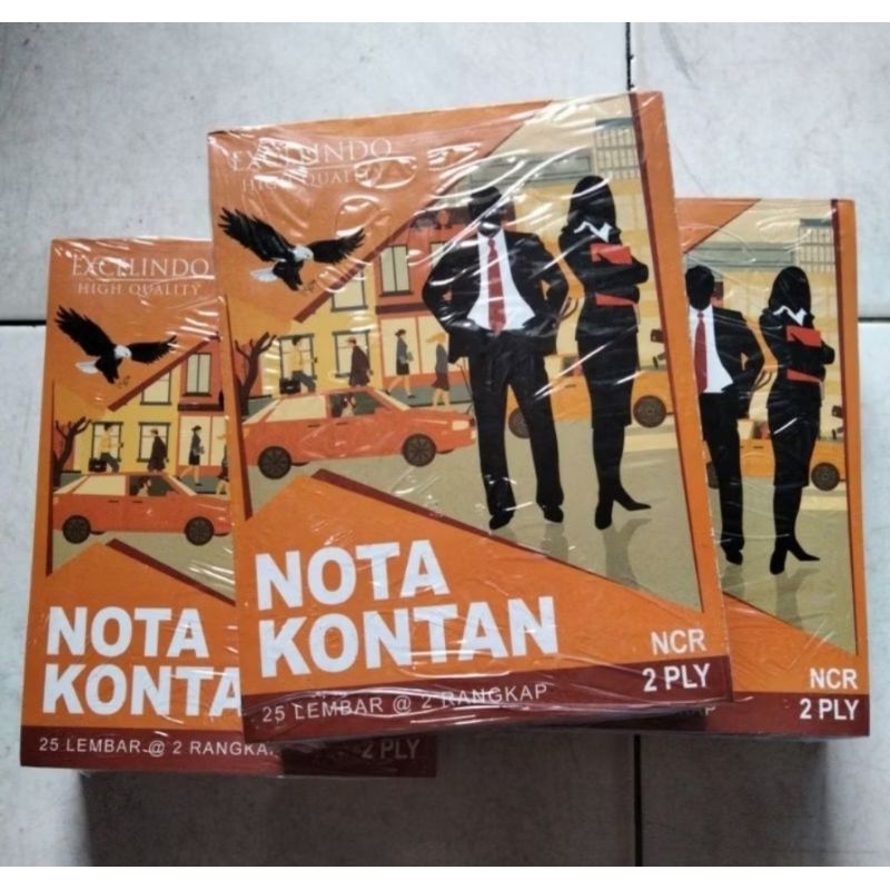 Jual Nota Kontan 2 ply NCR EXCELINDO / Buku Nota B2 EXCELINDO Kontan ...