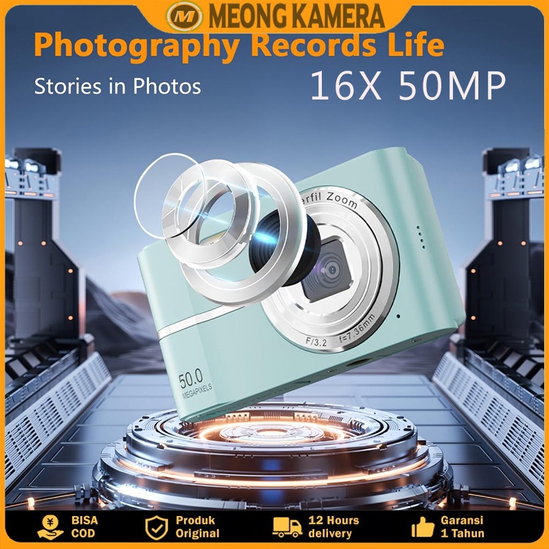 Jual Meong Kamera Digital 4K Untuk Anak-anak 2,4 Inch IPS AF deteksi ...