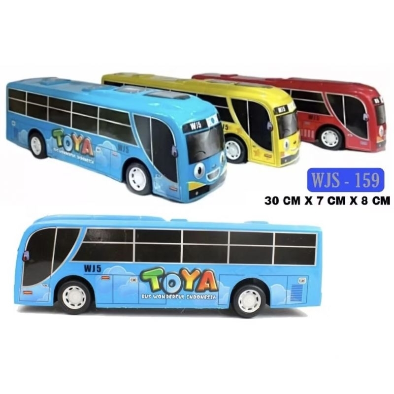 Jual Promo Mainan Anak Murah Bus Toya Mobil Mobilan Bis The Little Bus Toya WJS 159 | Shopee ...