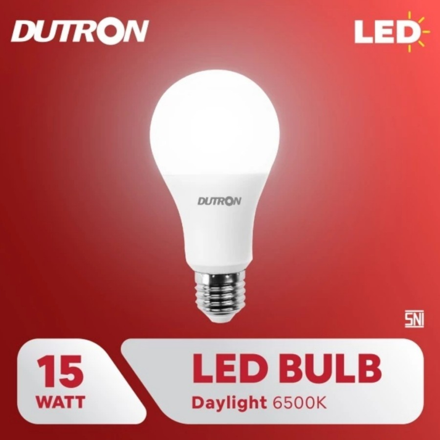 Jual DUTRON LAMPU LED BULB CAHAYA 6500K SUHU WARNA KETERANGAN 6500K DT ...