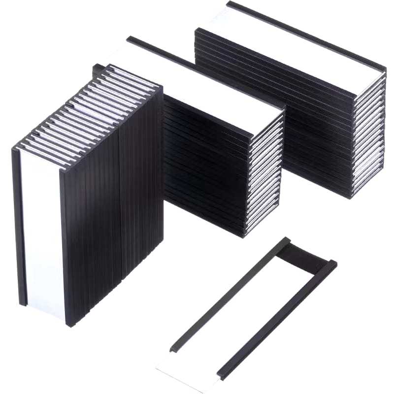 Jual Magnetic Label Holder 76x25mm Label Harga Tempel Dirak Name Tag ...