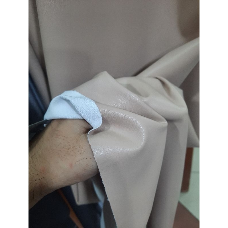 Jual bahan kulit sintetis/harga per 0.5meter/kain kulit sinthetis/bahan ...