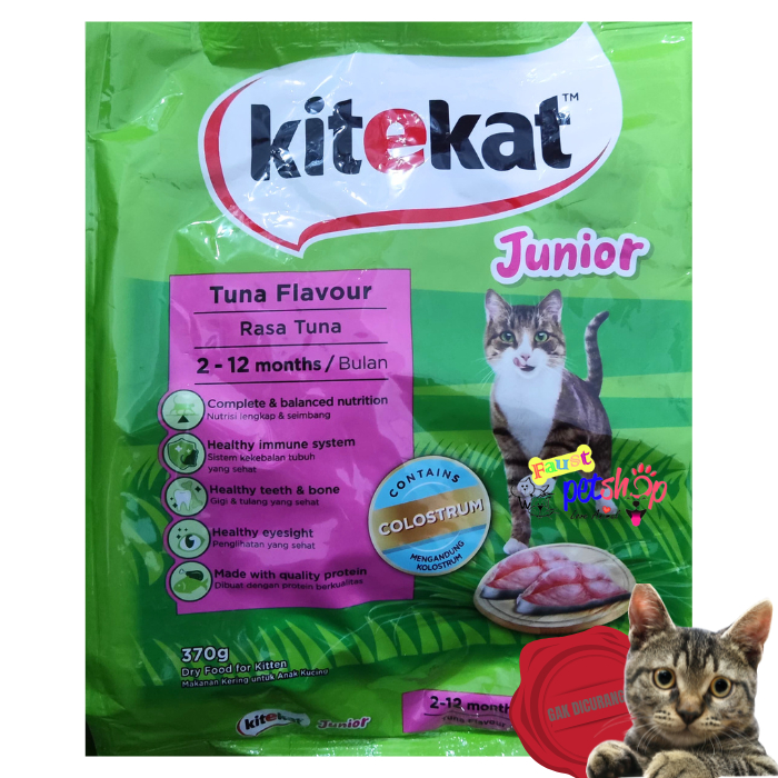 Jual Kitekat Kitten 370 Gr Contains Colostrum Complete & Balance ...