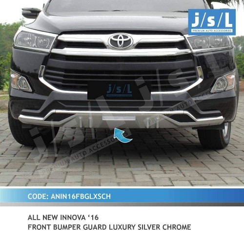 Jual Innova Reborn Aksesoris Skid Plate Depan Front Bumper Guard Depan ...