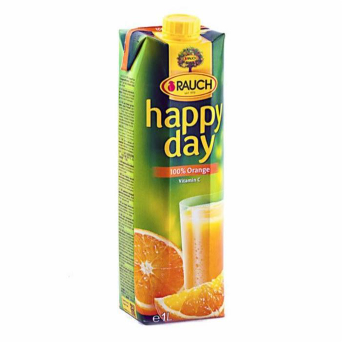 Jual Rauch Happy Day 100% Orange / Minuman Segar Rasa Jeruk 1 Liter ...