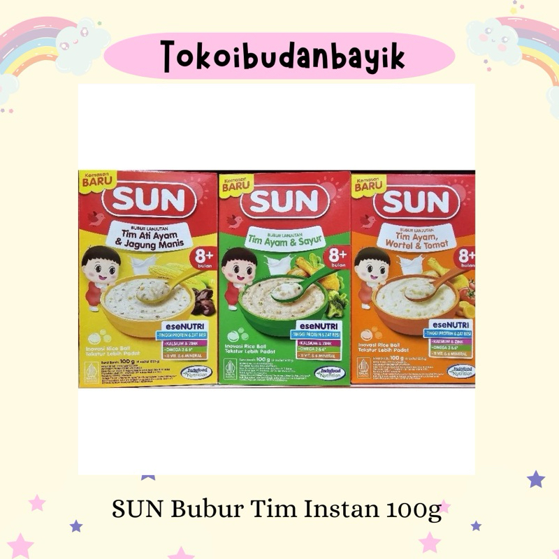 Jual SUN Bubur Tim Instan 100g | Shopee Indonesia