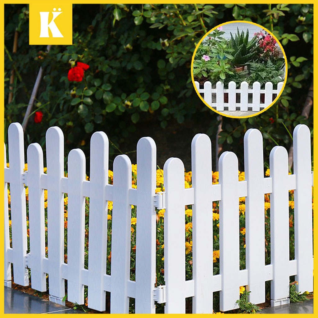 Jual Keeppley Pagar kebun / Pagar plastik / Pagar Plastik PVC Putih ...