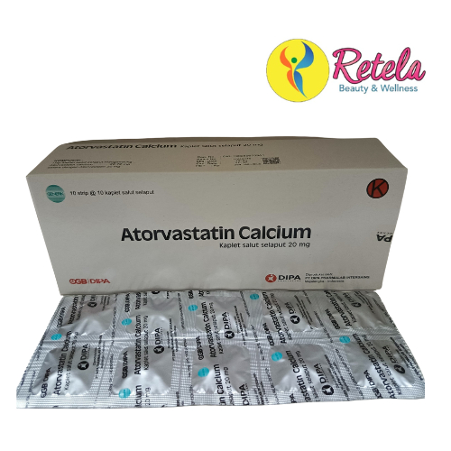 Jual ATORVASTATIN 20 MG 10 STRIP 10 TABLET DIPA BOX | Shopee Indonesia