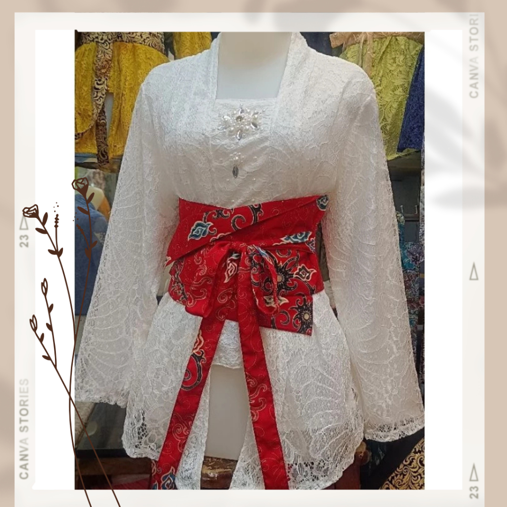 Jual OBI BELT BATIK MORAH PART 2 Ikat pinggang Ikat pinggang KAIN SABUK ...