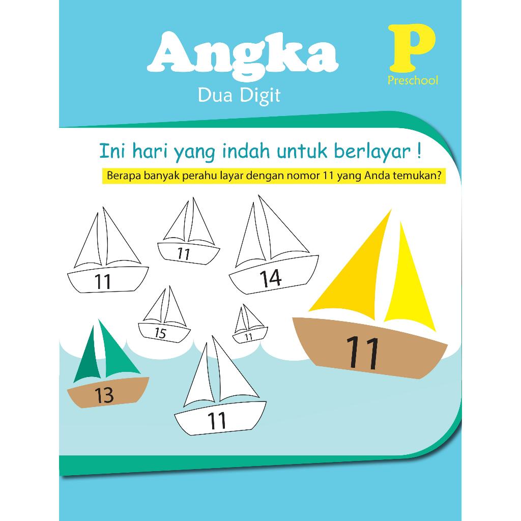 Jual Hard Copy Worksheet Angka Dua Digit | Shopee Indonesia