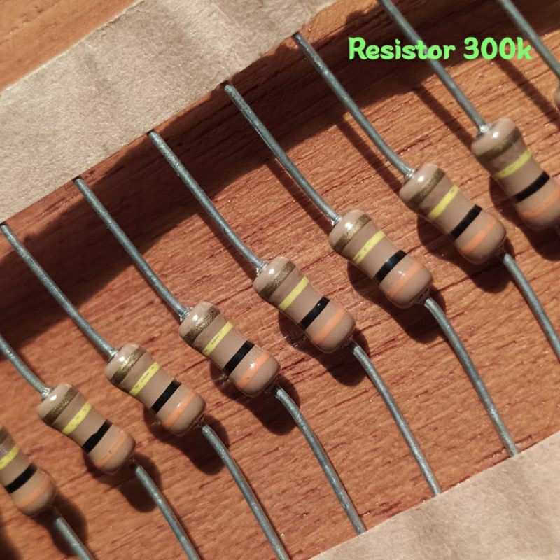 Jual Resistor 300k 1/4 watt | Shopee Indonesia