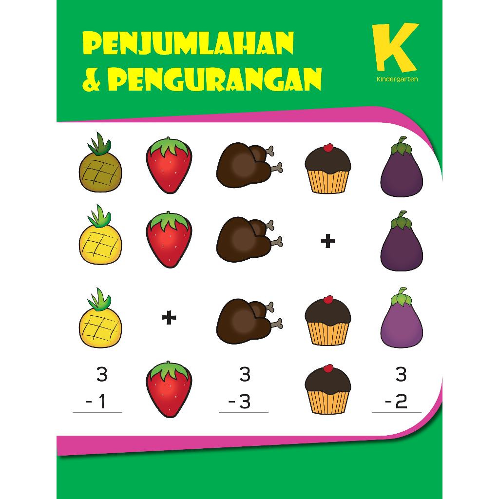 Jual Hard Copy Worksheet Penjumlahan dan Pengurangan | Shopee Indonesia