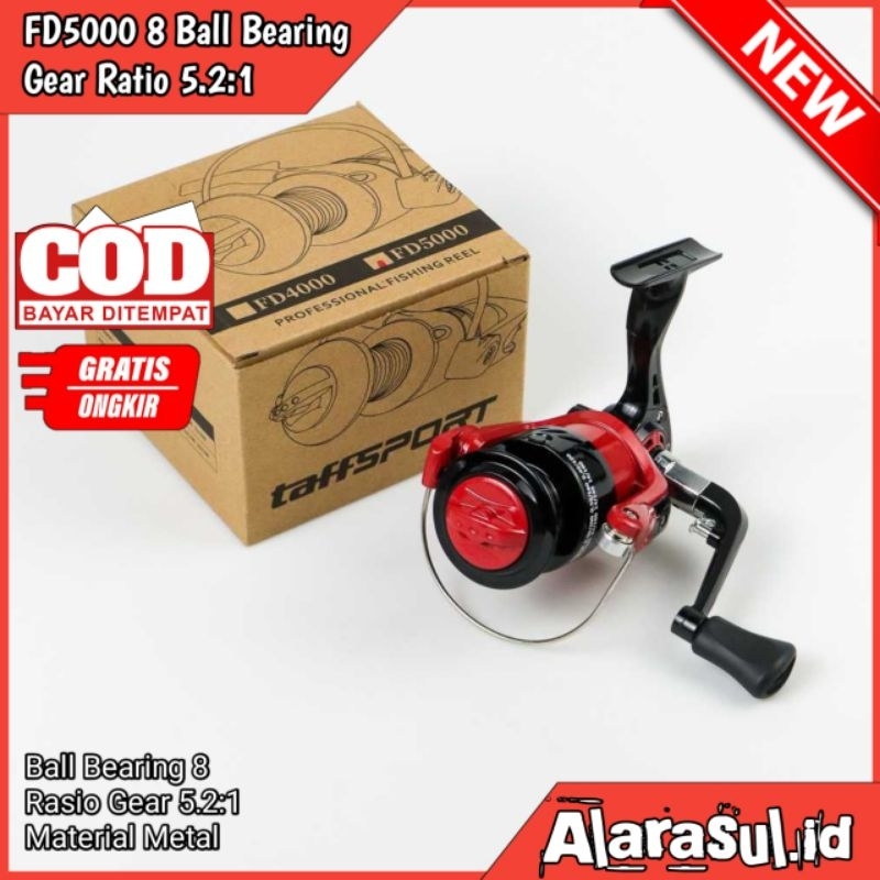 Jual Rill Pancing Murah Gulungan Pancing Reel Pancing Taffsport FD5000 ...
