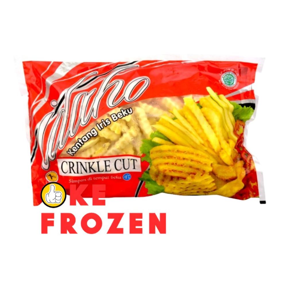 Jual IDAHO CRINKLE CUT 1KG KENTANG GORENG BEKU FRENCH FRIES | Shopee ...