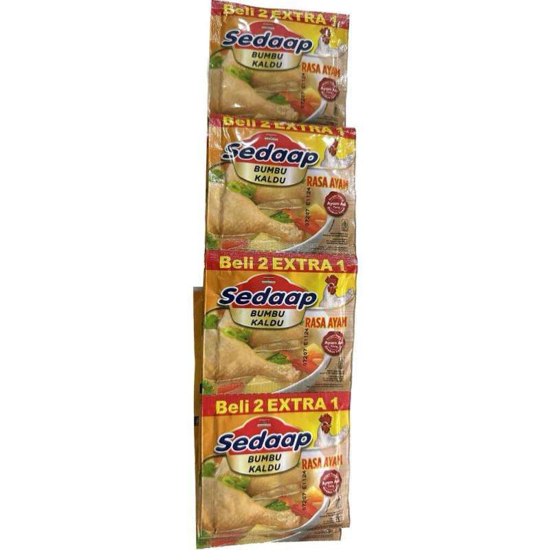 Jual Sedap Bumbu Kaldu Ayam 1 RENCENG (1 renceng isi 18 sachet netto 9 ...