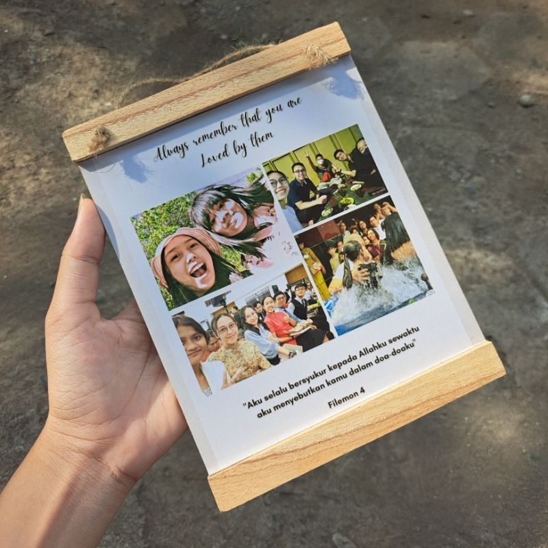 Jual Bingkai Foto Kolase Aesthetic + Free Kata kata | Shopee Indonesia