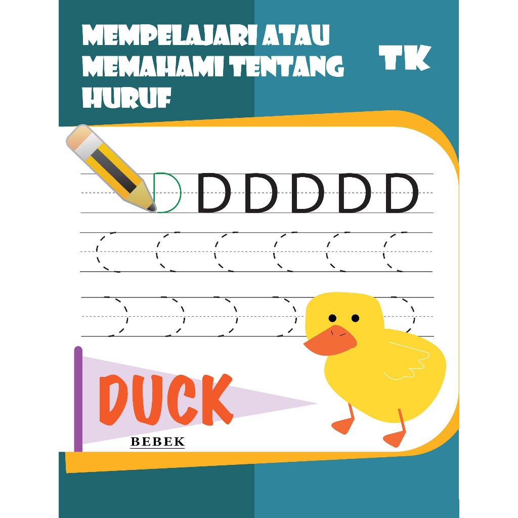 Jual Hard Copy Worksheet Mempelajari atau Memahami Tentang Huruf ...