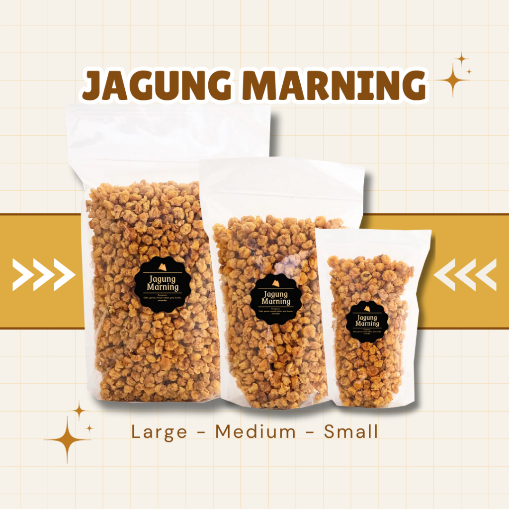 Jual [DELISH SNACKS] Jagung Marning / Snack Cemilan Camilan Gurih Pedas ...