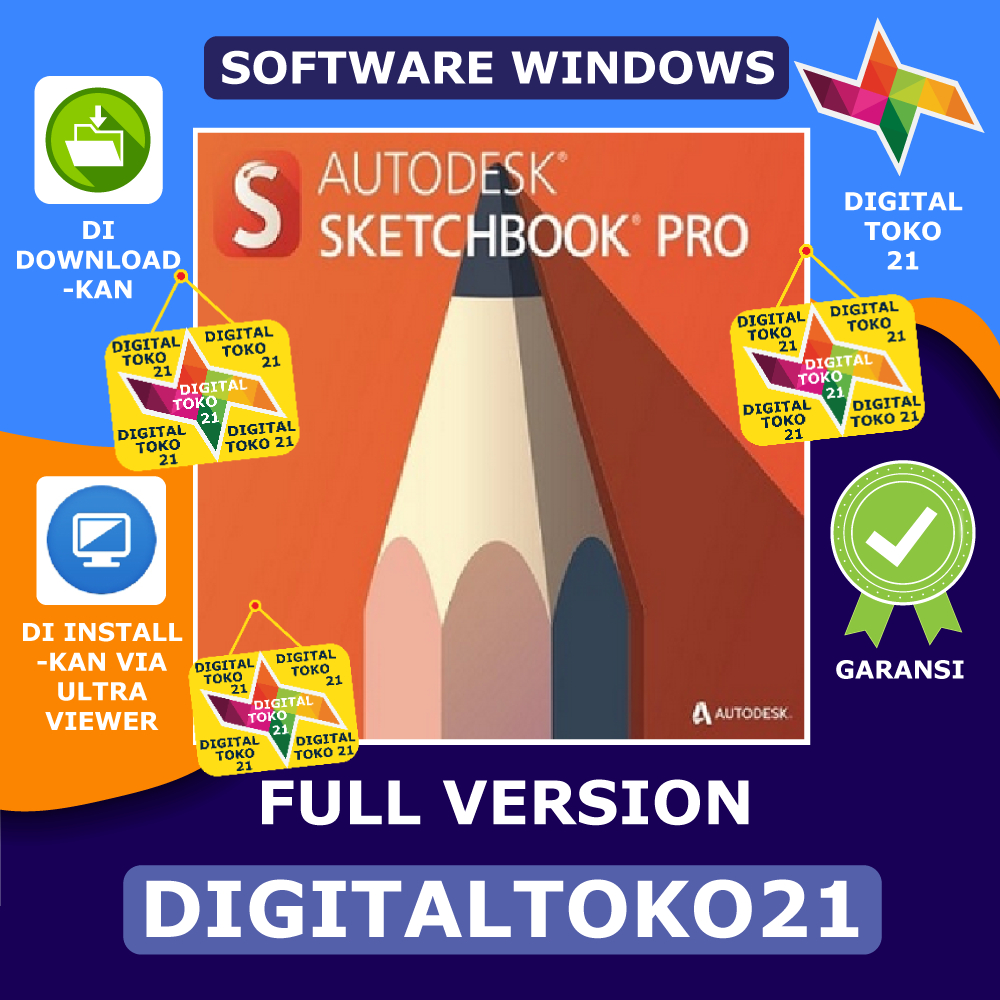 Jual [Diinstallkan] SketchBook Pro 8.8.36.0 Full Version Software PC ...