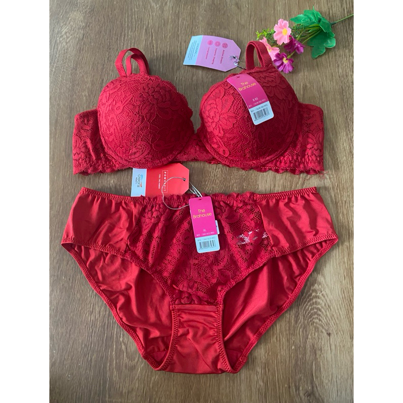Jual THE BRAHOUSE SET BRA DAN CELANA DALAM SIZE 32B 34B 36B 38B ...