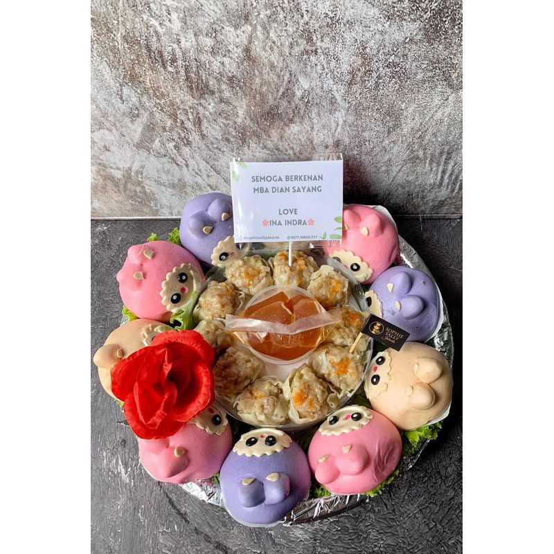 Jual Bakpau Labubu Mix Siomay Ayam Tampah - Free Topper dan Card ...