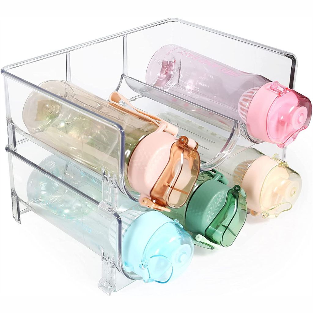 Jual WNG Rak Botol MINUM TRANSPARAN BOTTLE HOLDER ORGANIZER Wine ...