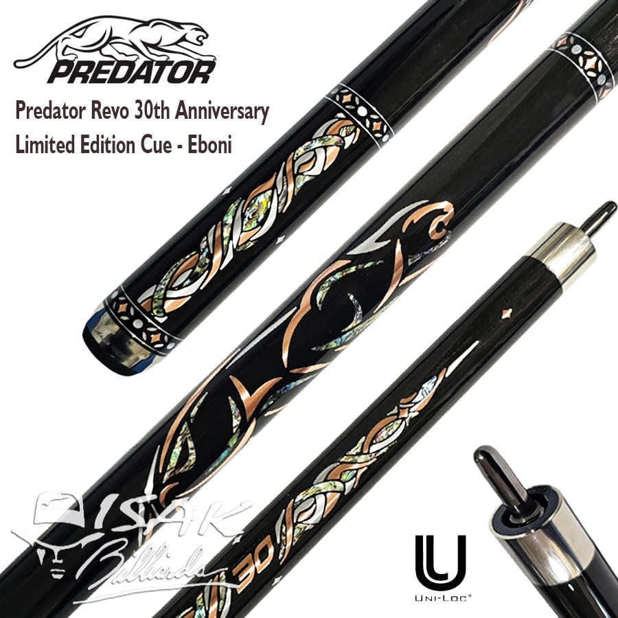 Jual Predator Revo 30th Anniversary Limited Edition Cue - Ebony - Low ...