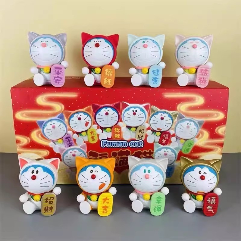 Jual Figure Kartun Doraemon Blind Box - Hiasan Topper Cake Doraemon ...