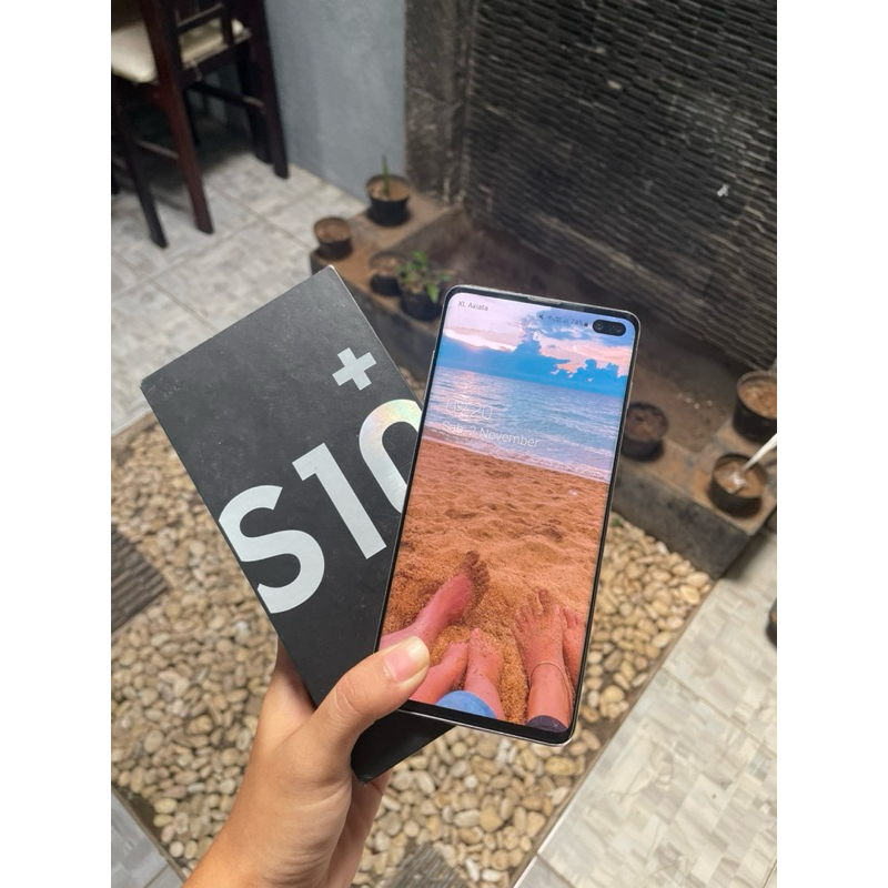 Jual samsung s10+ ram 8/128gb SEIN (second) | Shopee Indonesia