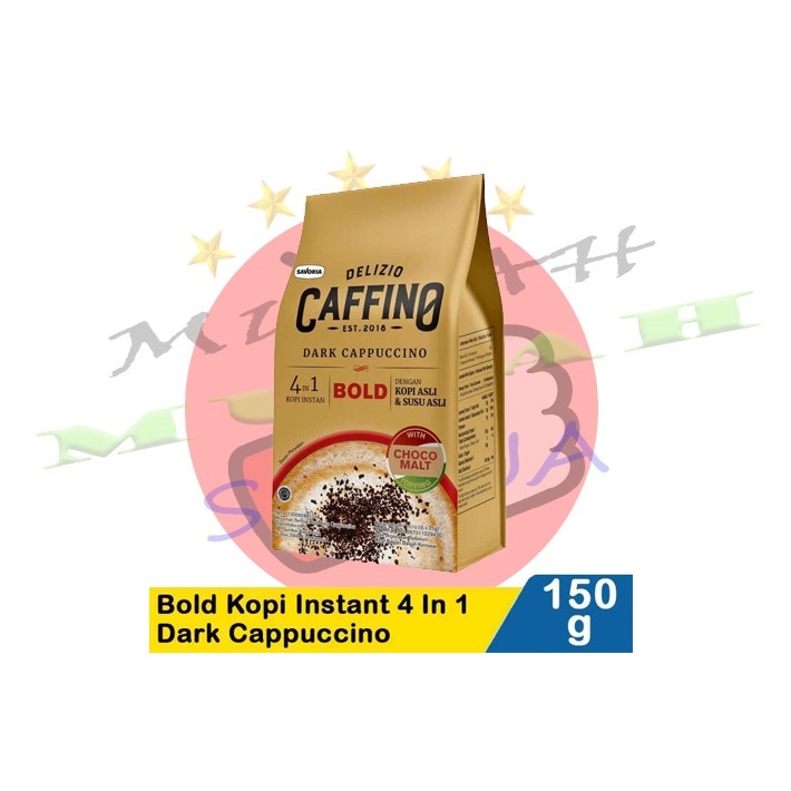 Jual Kopi / Coffee Caffino Bold Dark Cappuccino 4 in 1 isi 6 Sachet ...