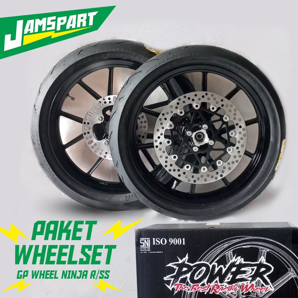 Jual Velg GP Wheel Ninja R SS Velg Power WHEELSET Ban Pirelli Diablo ...