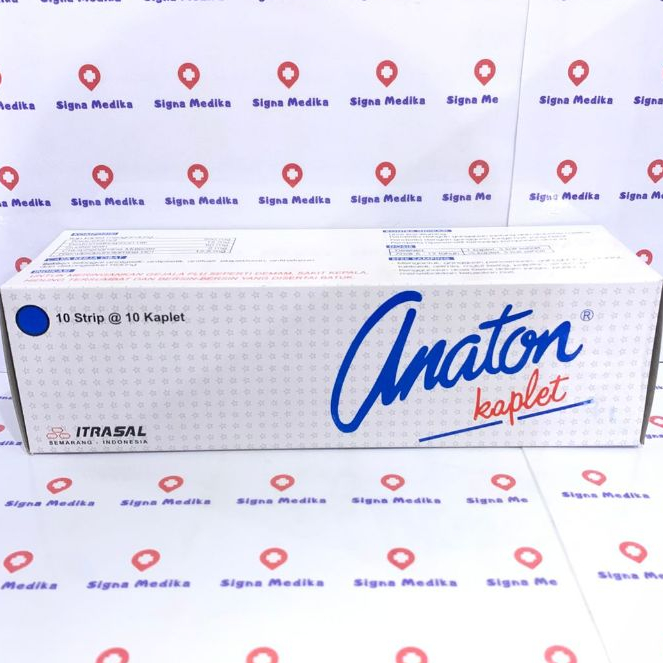 Jual Anaton Box Isi 100 Kaplet - Obat Demam Batuk Pilek | Shopee Indonesia