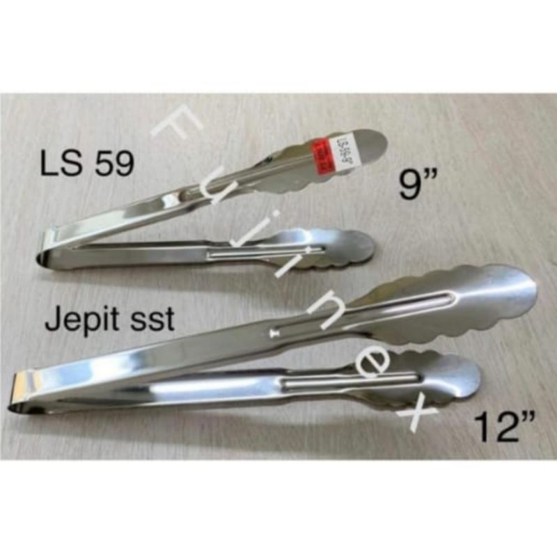 Jual FUJINEX Jepitan Stainless 23 cm / 30 cm LS-59 Capit Makanan Tong ...