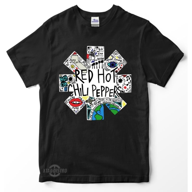 Jual Kaos RED HOT CHILLI PEPPERS CALIFORNICATION kaos tshirt band rhcp rock metal | Shopee Indonesia