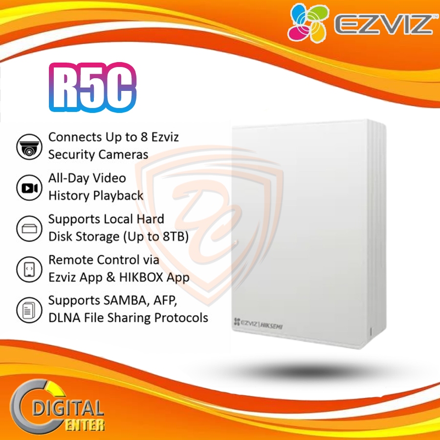 Jual NAS Ezviz R5C Home Storage Creating Easy Smart Homes Penyimpanan ...