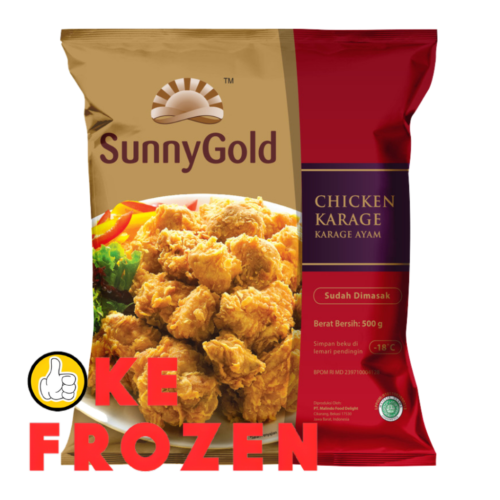 Jual SUNNY GOLD CHICKEN KARAGE 500GR / KARAGE AYAM | Shopee Indonesia