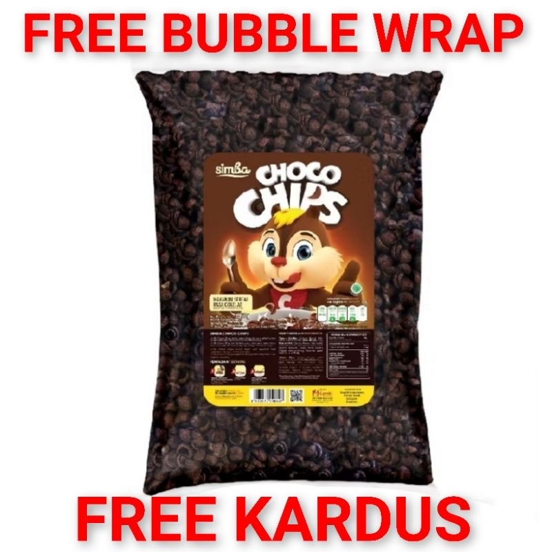 Jual SIMBA CHOCO CHIPS 1 KG - 950 GRAM | Shopee Indonesia