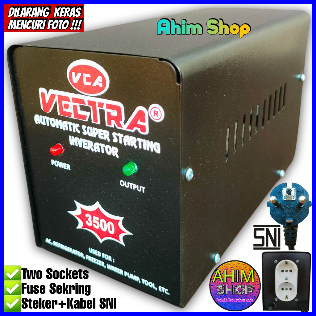 Jual VECTRA Dua Alat Elektronik Auto Slow Start Inverator 3500W / 1500W ...